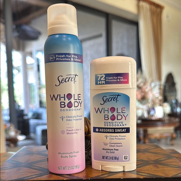 secret. | Bath & Body | Secret Spray Solid Whole Body Deodorant | Poshmark